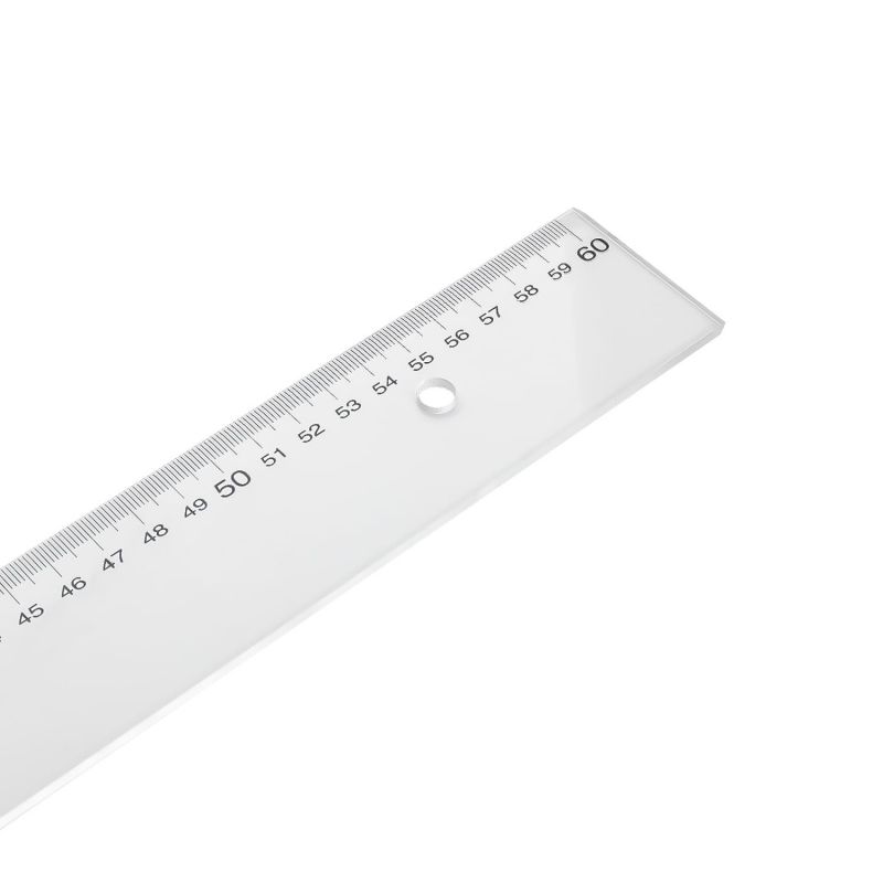 T - Square Ruler 60cm TRANSPARENT - Deli