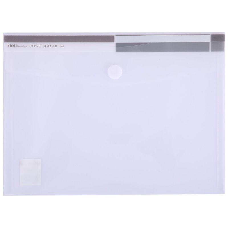 Carry Folder - Velcro Assorted Colours A4 - Deli