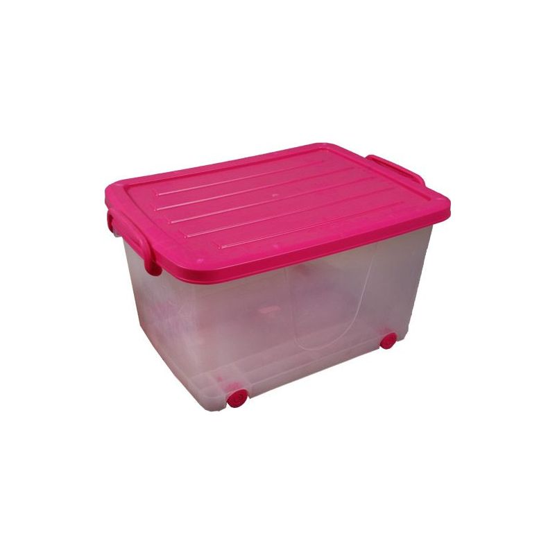 storage bin (55l) with wheels | large container | satoytrade