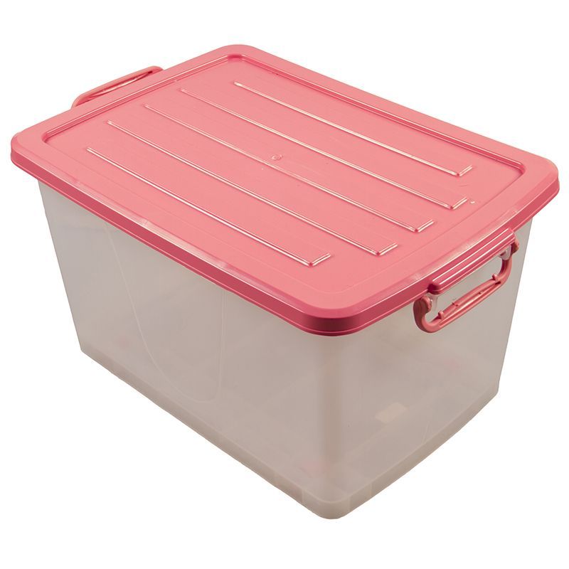 storage bin (32l) with wheels | large plastic container | satoytrade