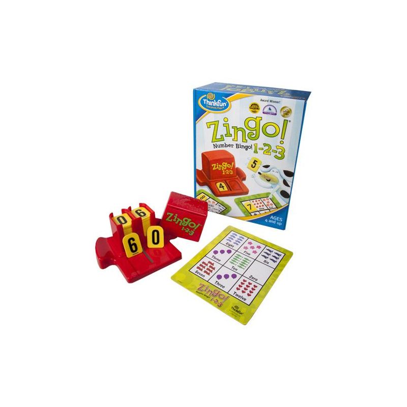 Zingo Number 1-2-3 4+