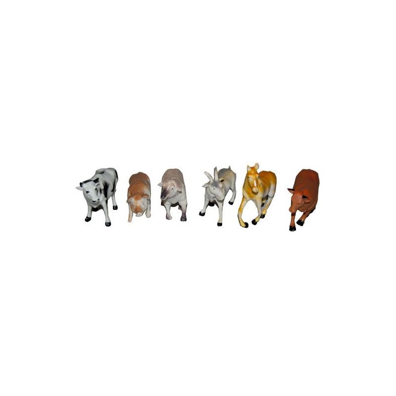 Farm Animals - Large (6pc) - Assorted