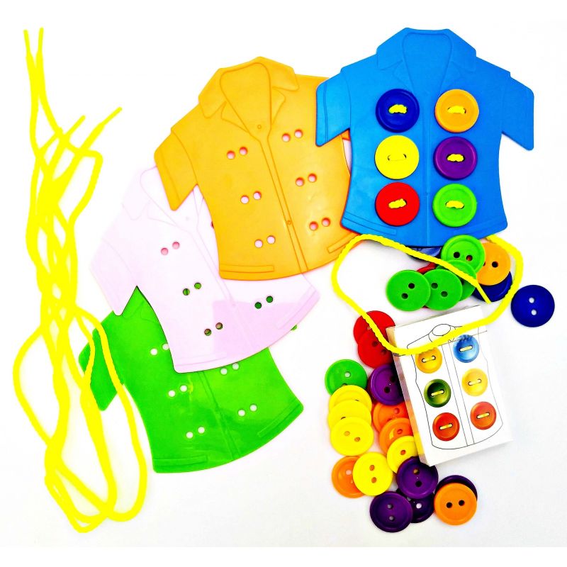 Clothes Button Board Game (Intelligent games)