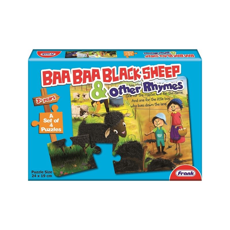 Nursery Rhyme 4in1 (9,12,18,24pc) - BaaBaa etc
