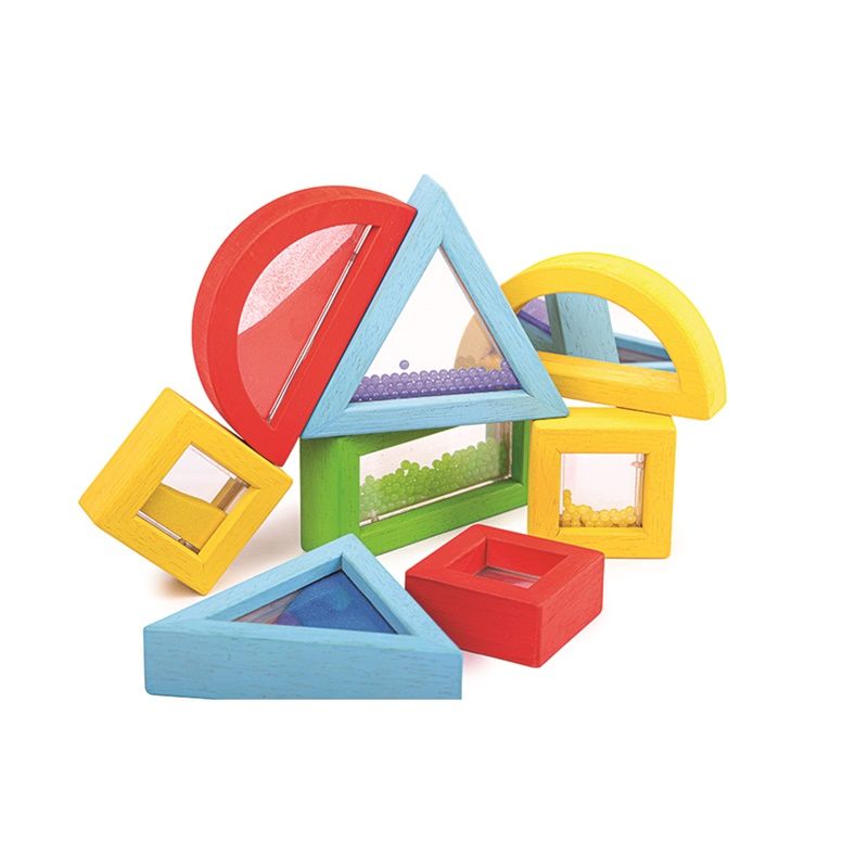 Wooden - Rainbow Sensory Shapes - BIGJIGS