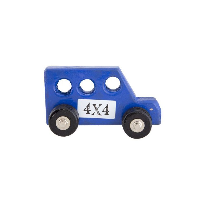 Wooden Coloured Car - 4x4 - Small