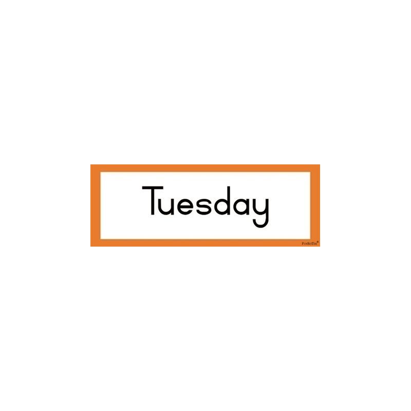 flash cards - days of the week | monday - sunday | satoytrade