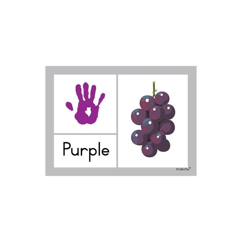 flash cards - colours | names, pictures object | satoytrade
