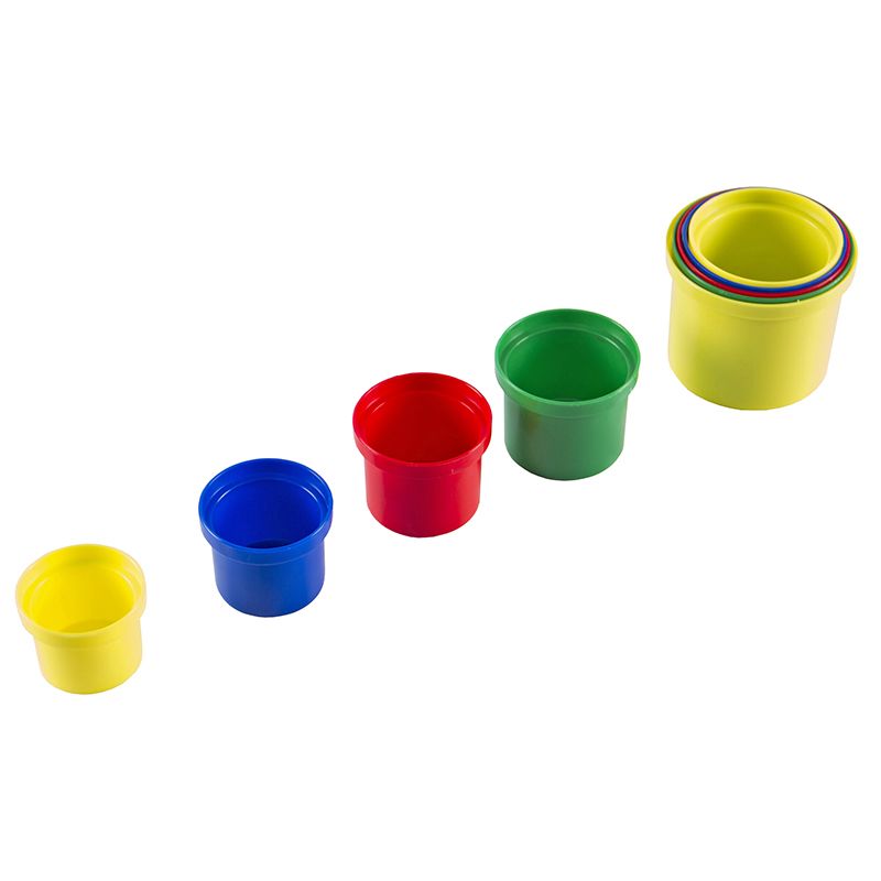 stacking cup set (9pc) | nest stack round cups | satoytrade