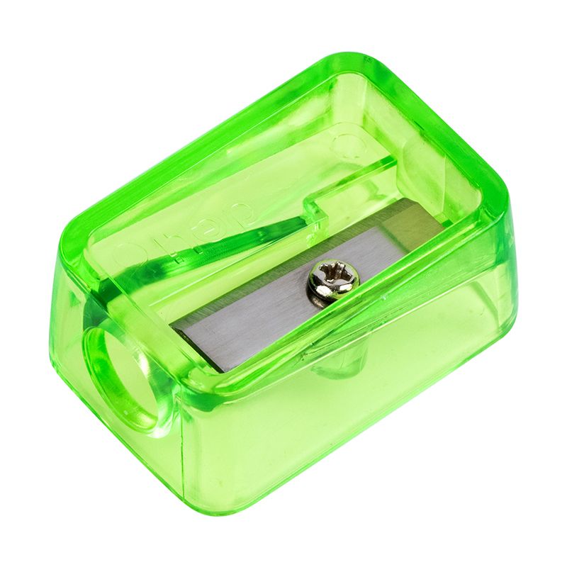 Sharpener - 1-Hole Plastic (1pc) - Assorted - Deli