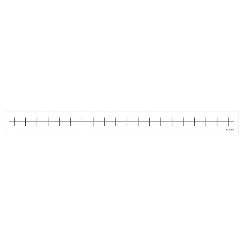 Number Line - Write & Wipe Magnetic (100x10cm)