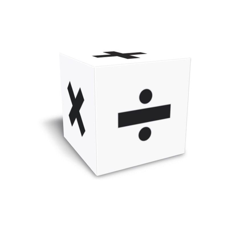 Dice - Cube (35mm) - Symbol Grade 3 (x /)
