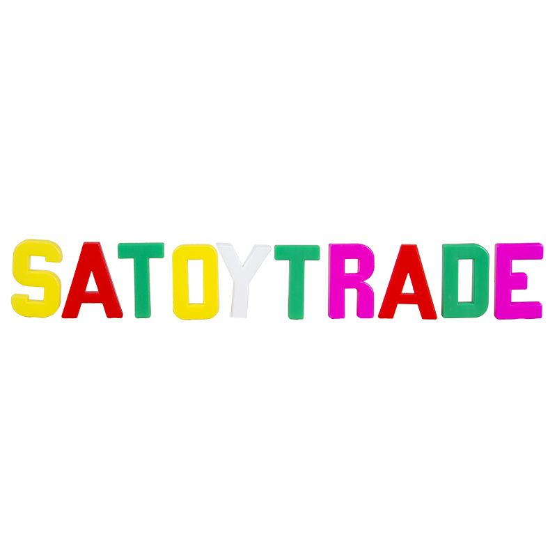 plastic letter building | abc hollow blocks | satoytrade youth toy