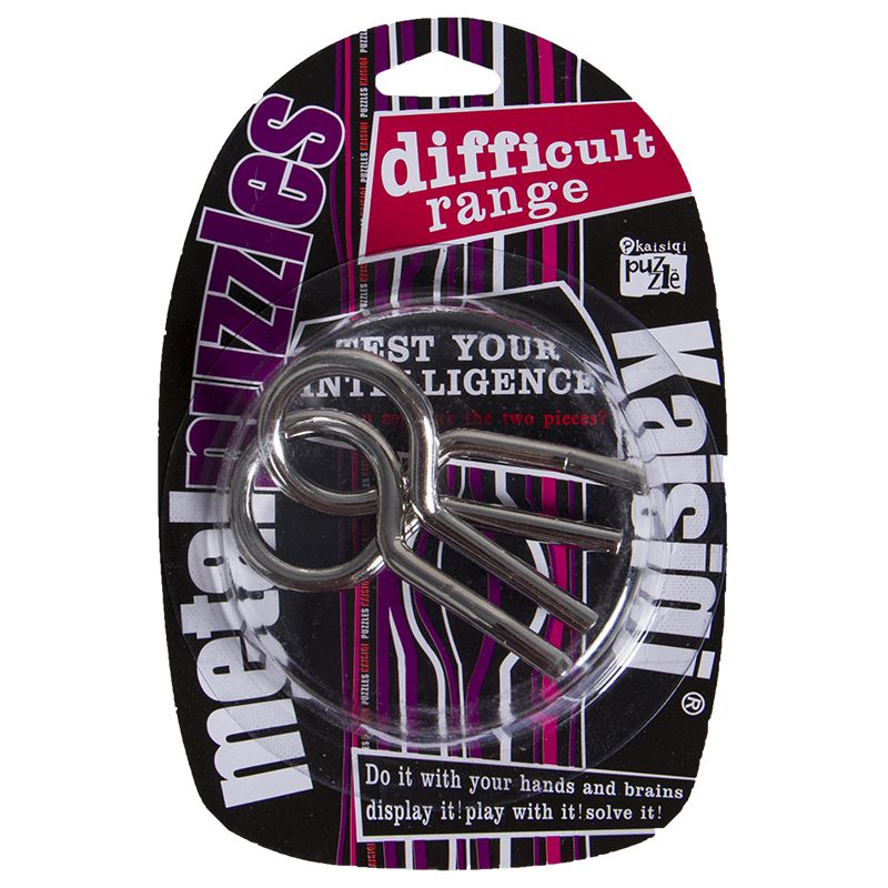 Brain Teaser - Metal Puzzle - Assorted designs