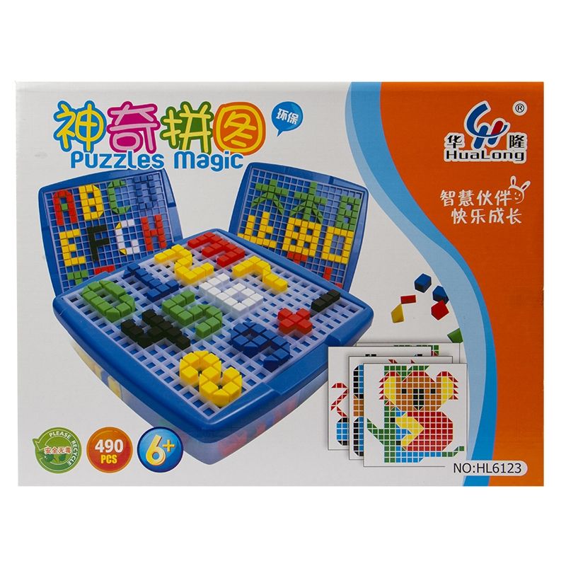 Mosaic Shape Puzzles (490pc)