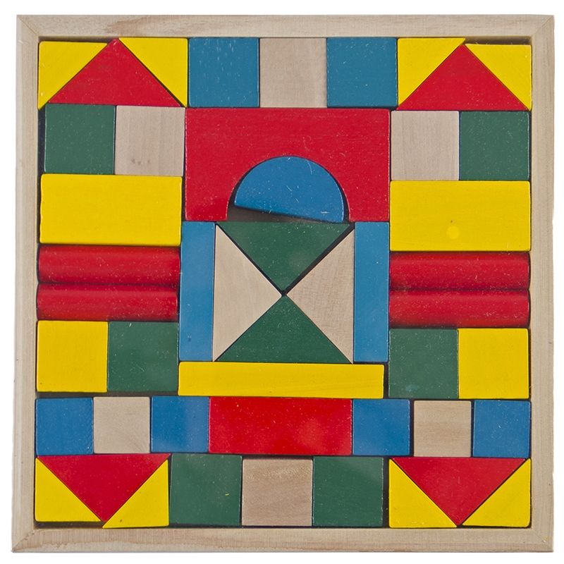 Wooden Blocks (Small) - Educational (48pc)