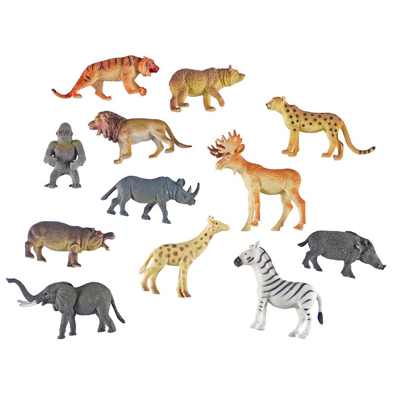 Wild Animals - Medium (12pc) - Assorted