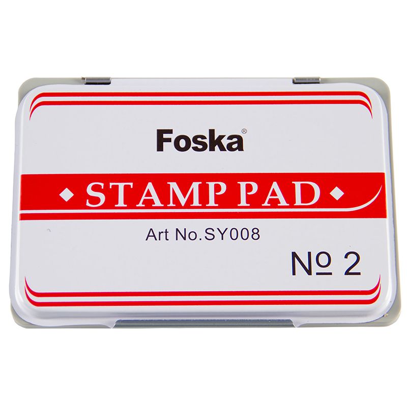 Plastic Stamp Pad No.2 - Uninked (110 x 70mm) - Foska