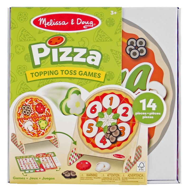 Pizza Topping Toss Game