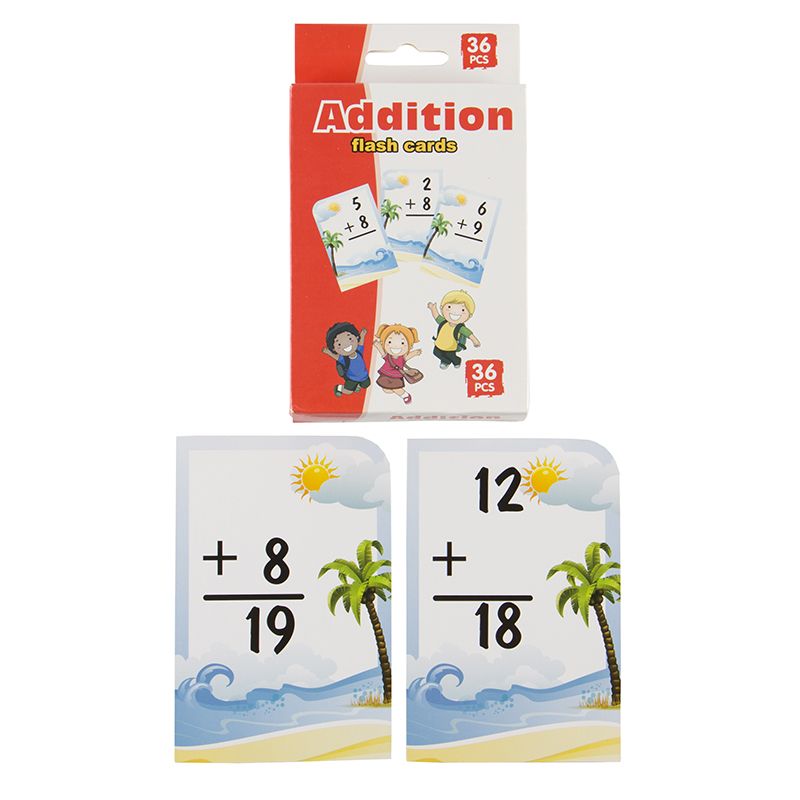 Flash Cards Big - Addition (36pc)