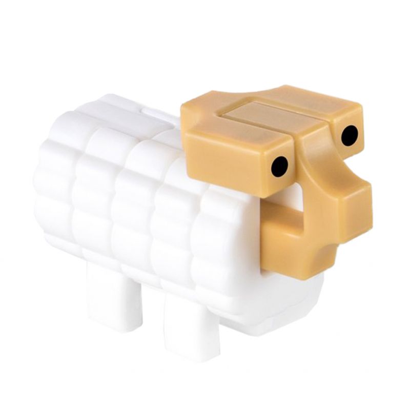 io blocks minis - sheep | build animal set | guidecraft sa