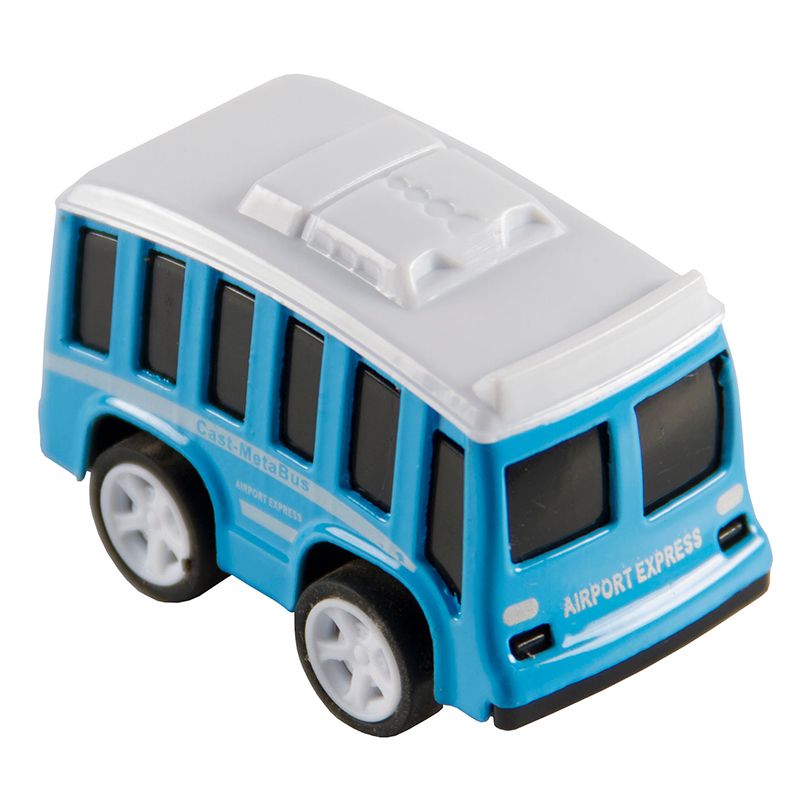 Metal Transport Mini Pull Back Cars (Single) - Assorted Designs (~ 5x3cm)