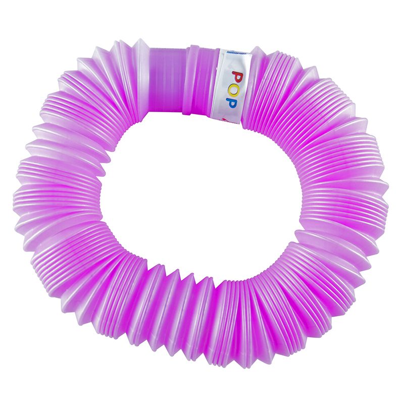 Pop Tubes - Glow Light Fidget (6pc) - Assorted