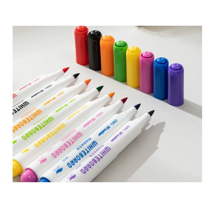 Whiteboard Markers - Soft Tip (8pc) Deli