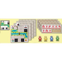 Coding & Robotics - Unplugged Coding & Game Set 1 (4 learners) FunSciTek
