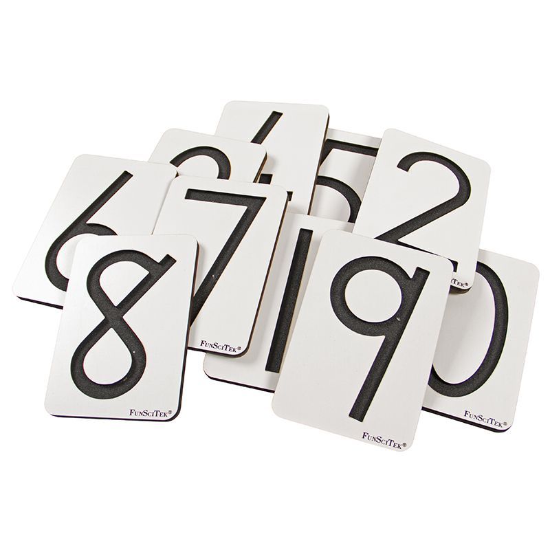 numbers 0 - 9 (sandpaper) | occupational therapy | satoytrade