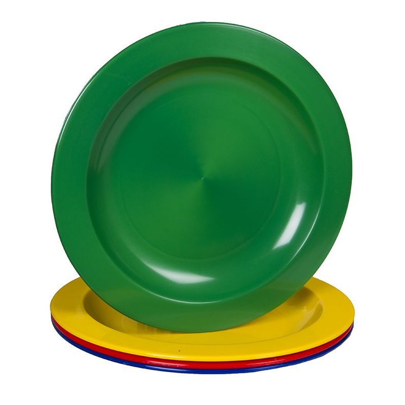 dinner plate (4pc) | kids plastic plates | satoytrade