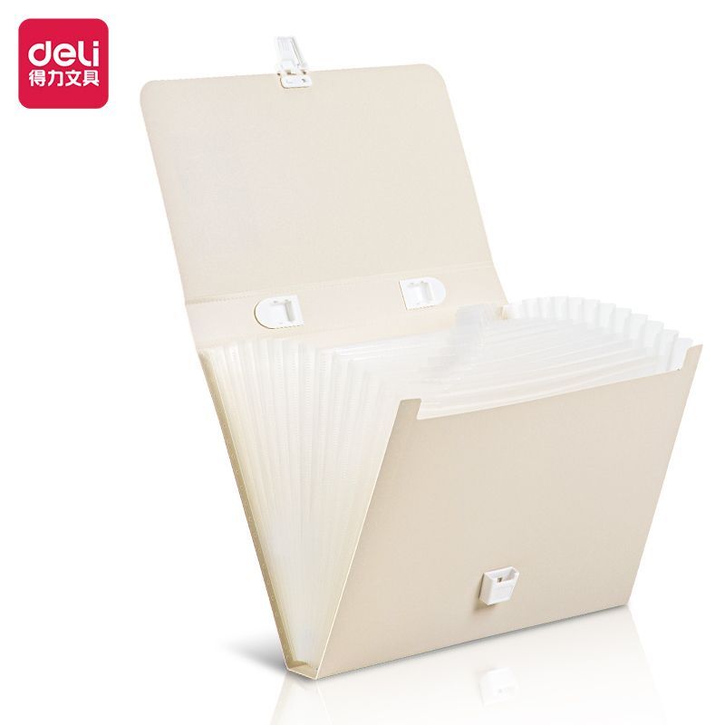 Expanding File (A4) 13 Partition - Assorted - Deli