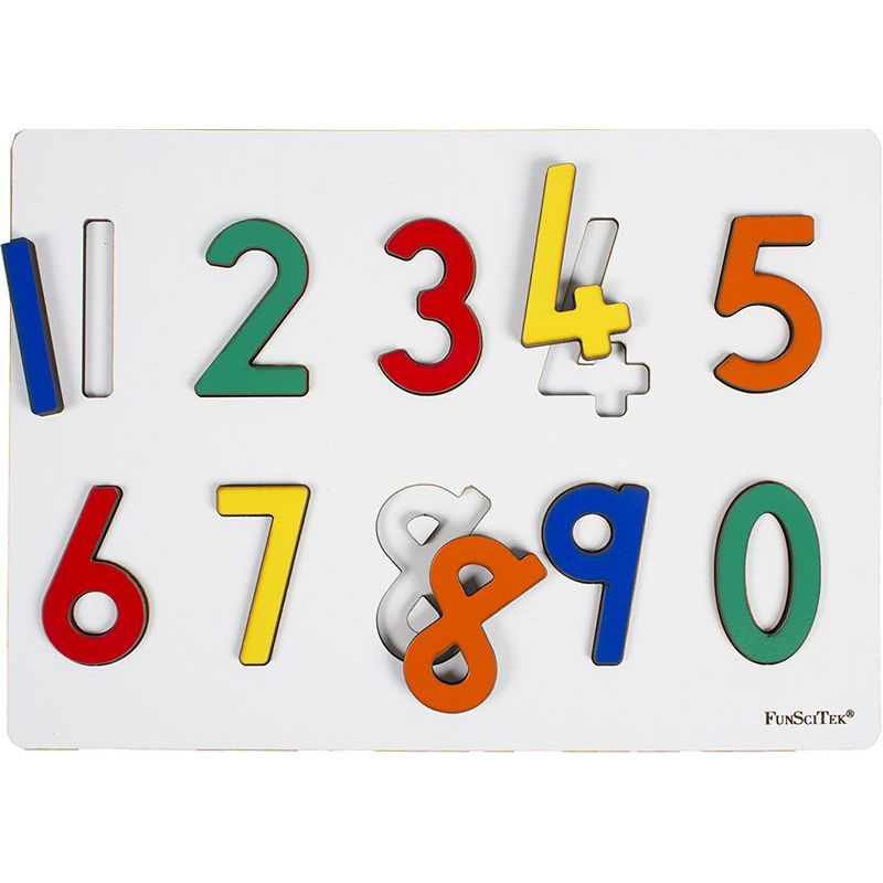 wooden numbers 0-9 (touch insert) | numeracy | satoytrade