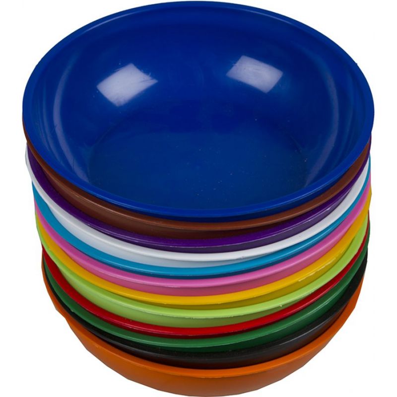 plastic sorting bowls (12pc) | match sort in class | satoytrade