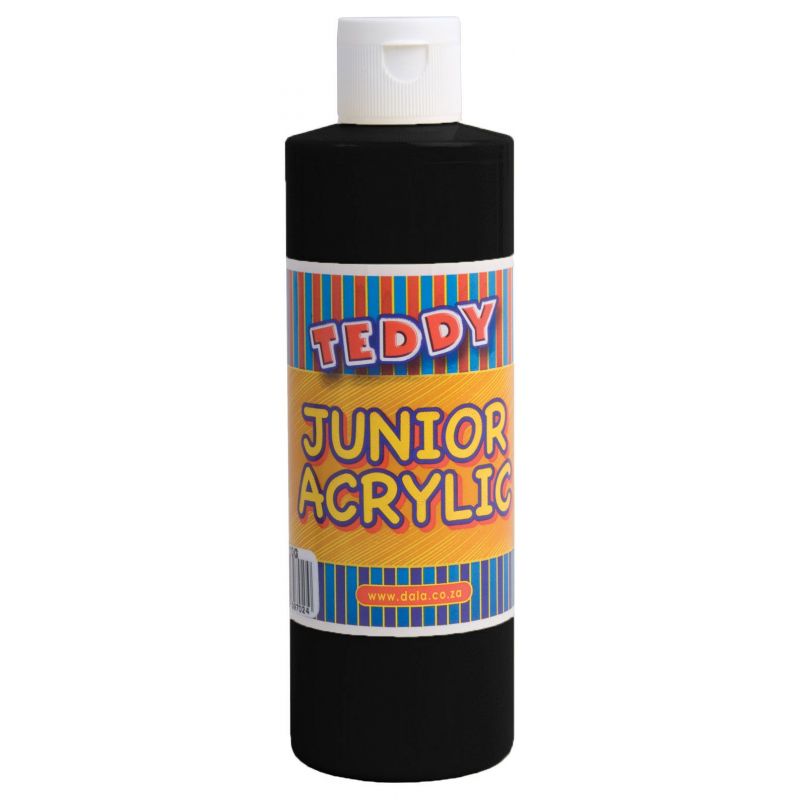junior acrylic paint 250ml | bright paint - kids | satoytrade