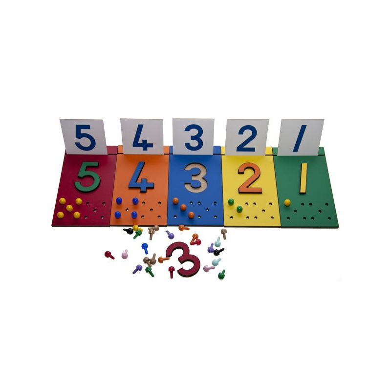 Numbers & Pegs Insert Board