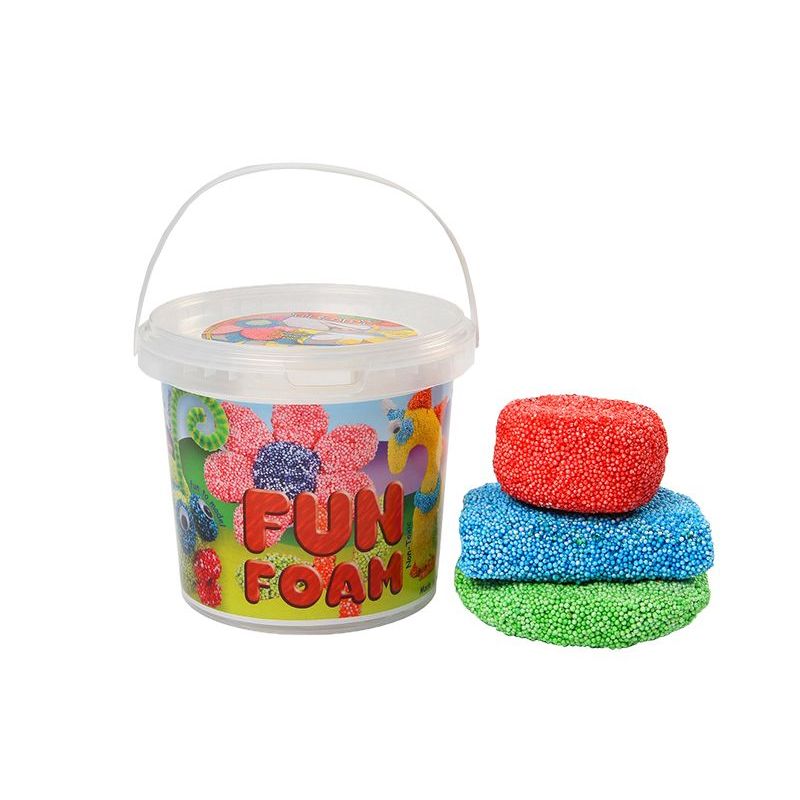 dough fun foam - assorted colours | textured clay | satoytrade