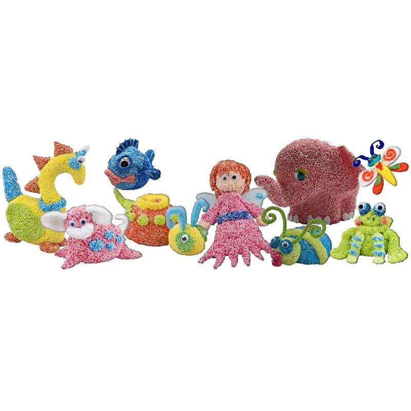 dough fun foam - assorted colours | textured clay | satoytrade