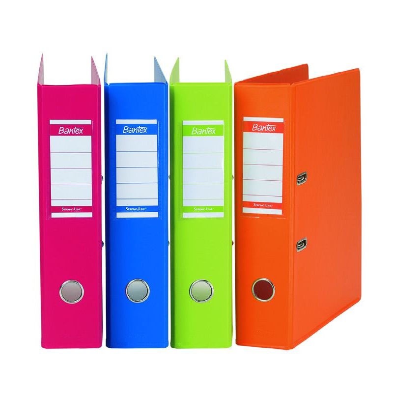 File Lever Arch - 70mm PVC (3yr Warranty) Bantex - choose colour