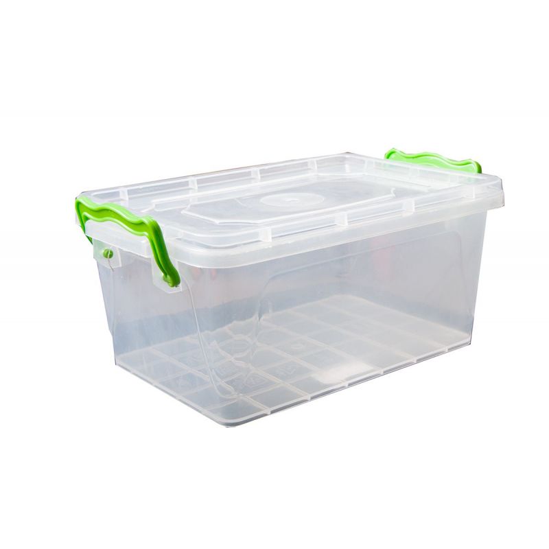 storage bin (8l) | medium clear container | satoytrade