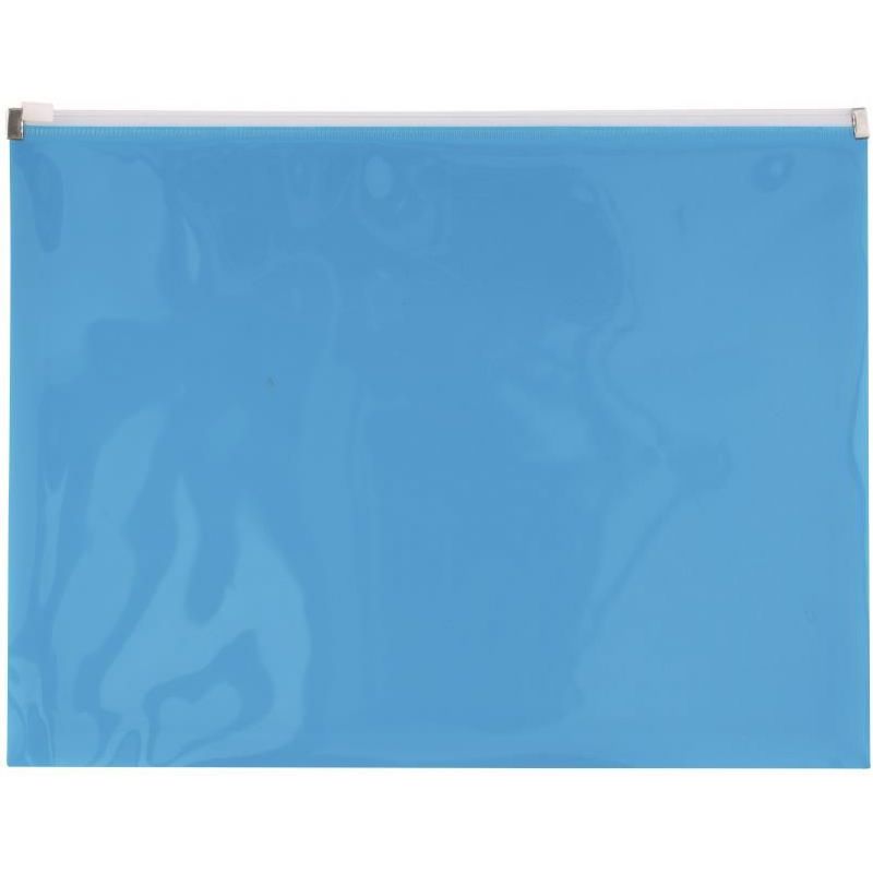 Document Bag - A4 Gloss PolyProp with Zipper - BANTEX