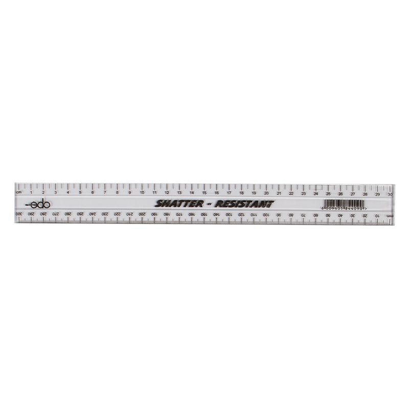 Ruler - 30cm Clear
