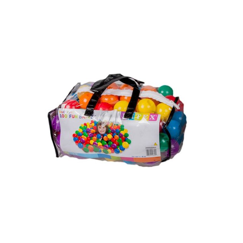 Balls - Bag of Balls (100pc) in PVC Bag with Zip