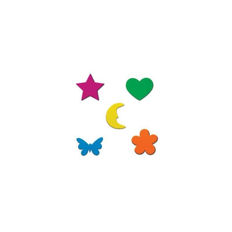 Eva Foam Sticker - Shapes (100pc)