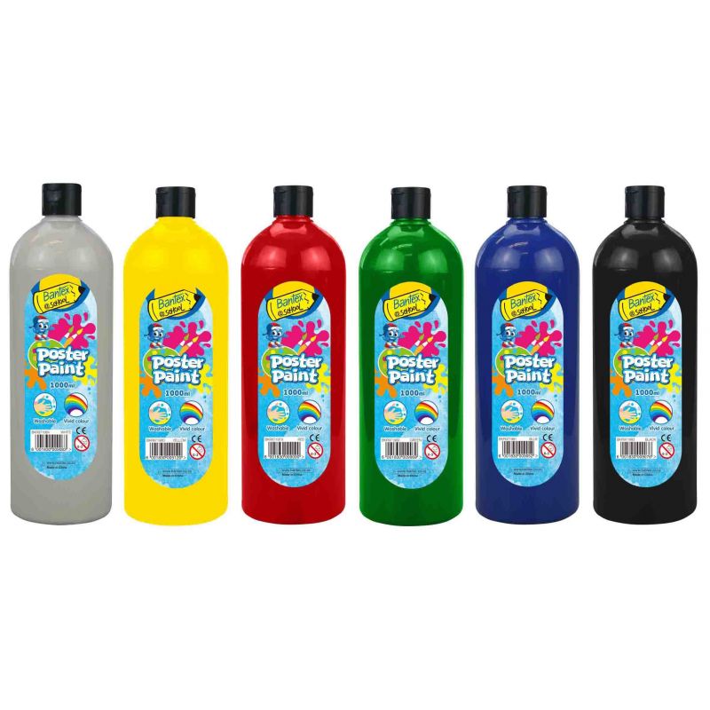 Paint Poster (1000ml) BANTEX - choose colour