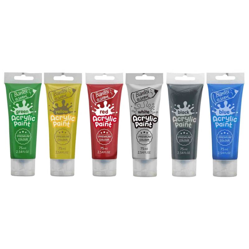 Paint Acrylic (75ml) BANTEX - choose colour