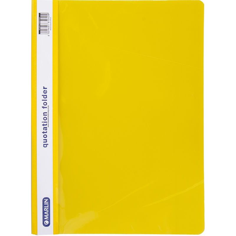 Quotation Folder - A4 (10pc) - Marlin - Assorted Colours