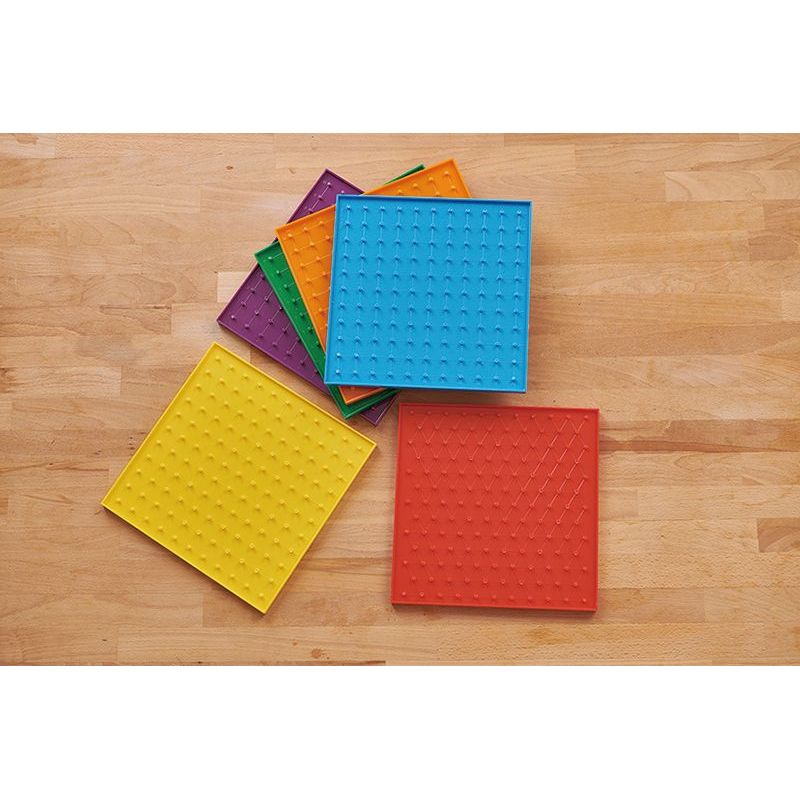 pin geoboard - large | visual shape properties | satoytrade youth toy