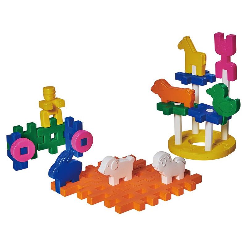 animal carnival blocks | blocks pop together | satoytrade youth toy