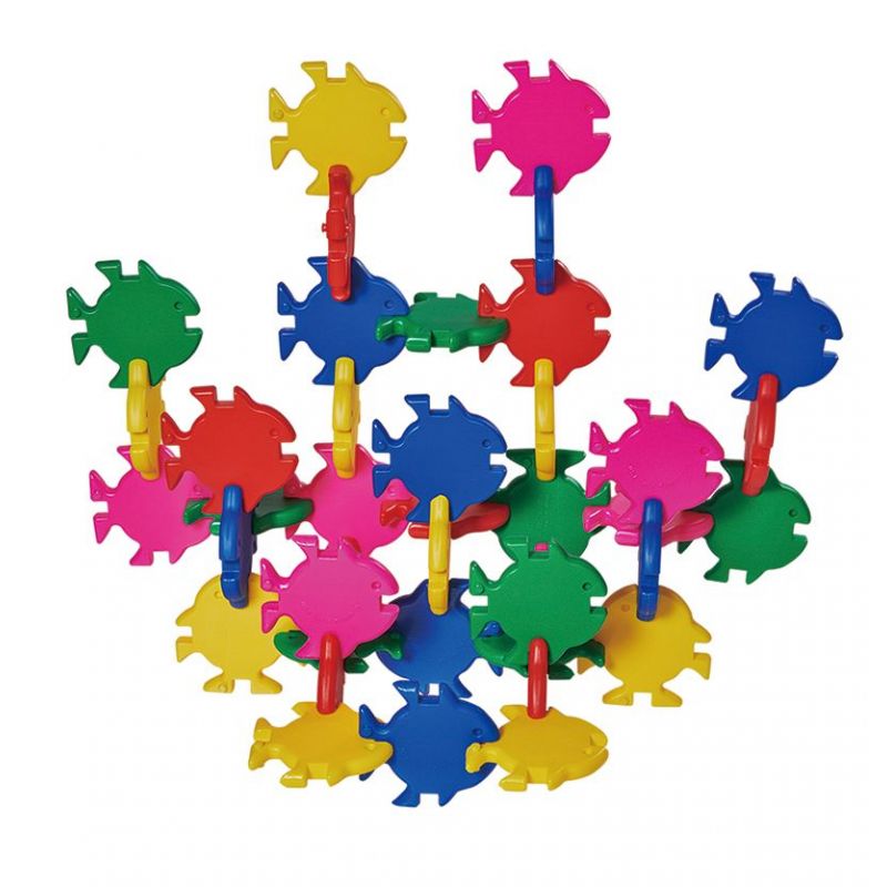 fish building blocks large | hollow interlock | satoytrade youth toy